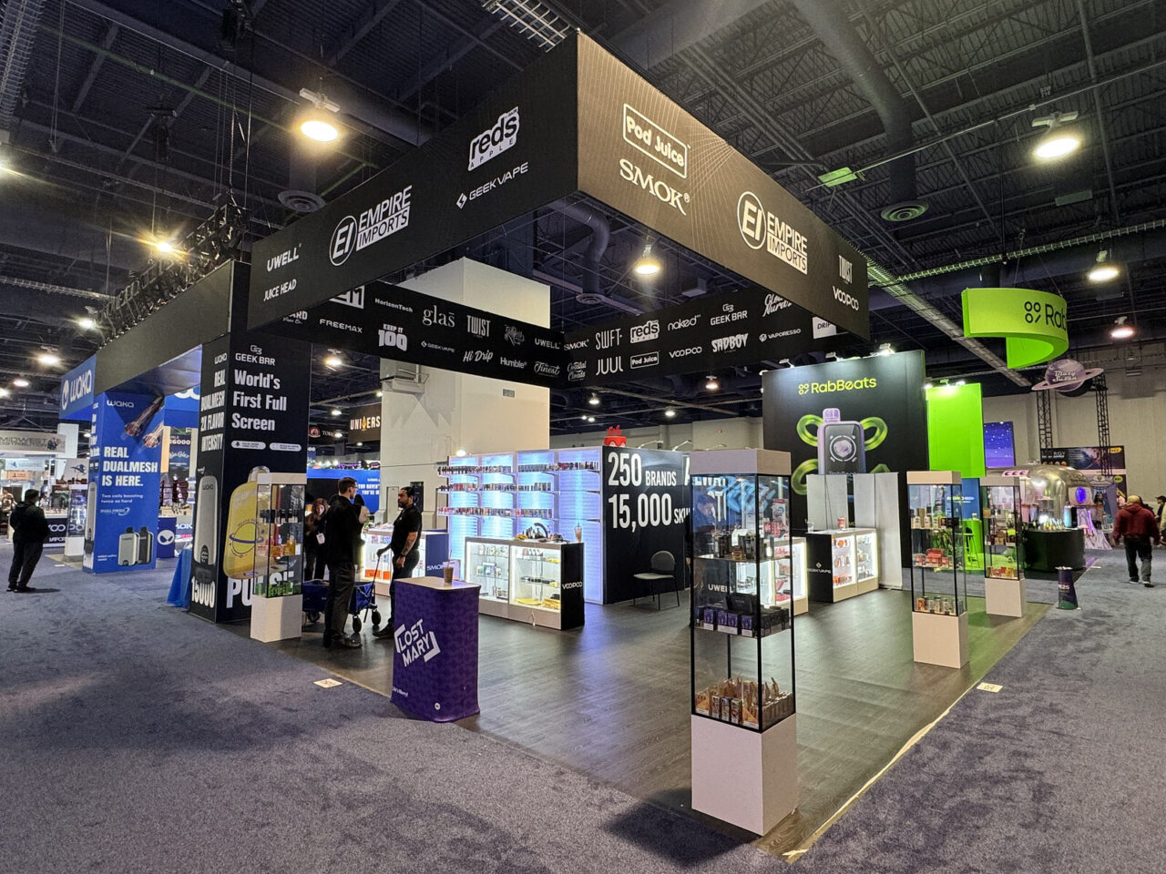 Custom Trade Show Booth Fabrication in Las Vegas for Bold Brand Impact | Exhibit Experience